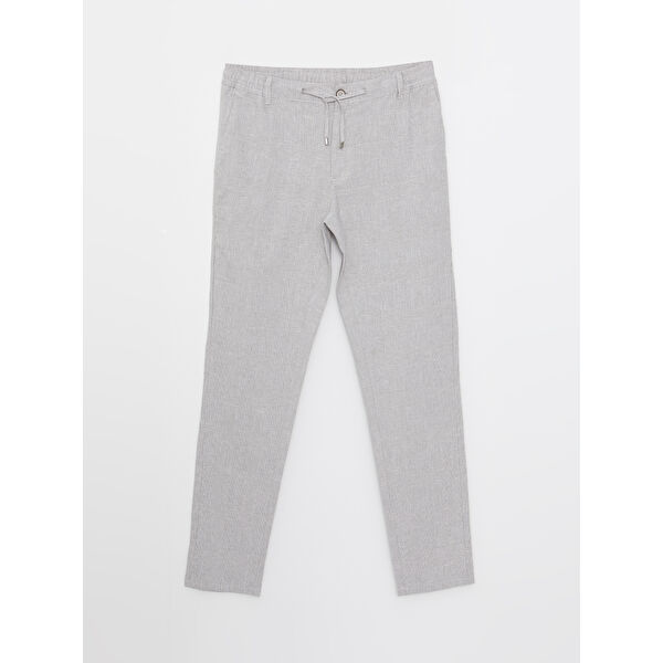LCW CLASSIC Slim Fit Keten Erkek Pantolon
