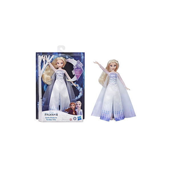 Hasbro Frozen Şarkı Söyleyen Kraliçe Elsa Oyuncak Bebek