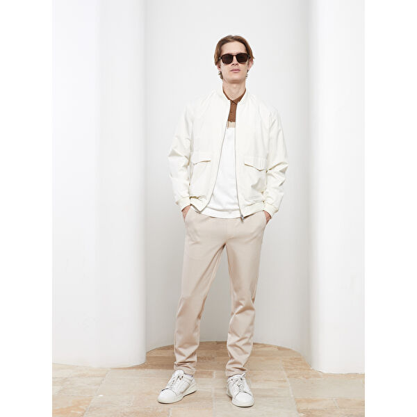 LCW VISION Standart Kalıp Kolej Yaka Erkek Bomber Mont LCW VISION Standart Kalıp Kolej Yaka Erkek Bomber Mont