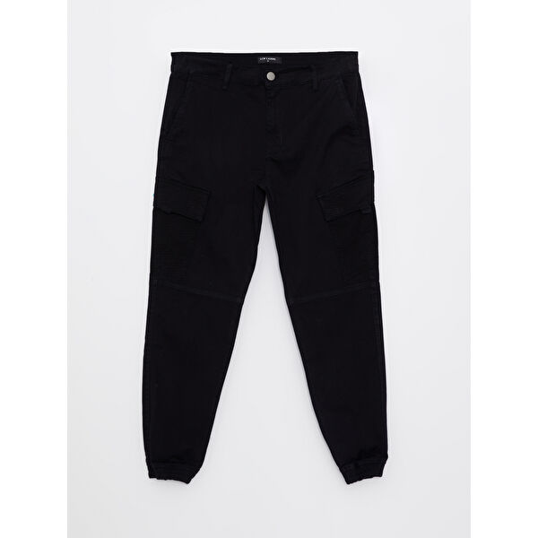 LCW CASUAL Slim Fit Gabardin Erkek Jogger Pantolon