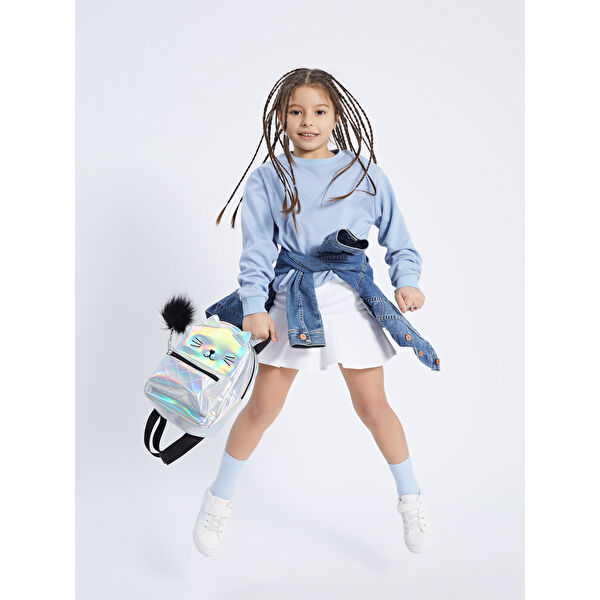 Nakışlı Kız Çocuk Sırt Çantası