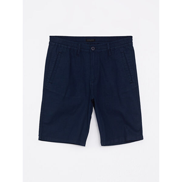 LCW CASUAL Standart Kalıp Keten Erkek Şort