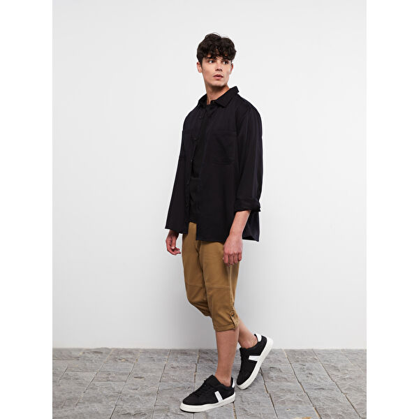 LCW CASUAL Standart Kalıp Gabardin Erkek Roller Şort LCW CASUAL Standart Kalıp Gabardin Erkek Roller Şort