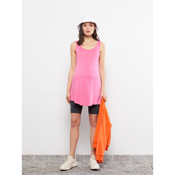 Beli Lastikli Düz Hamile Biker Tayt