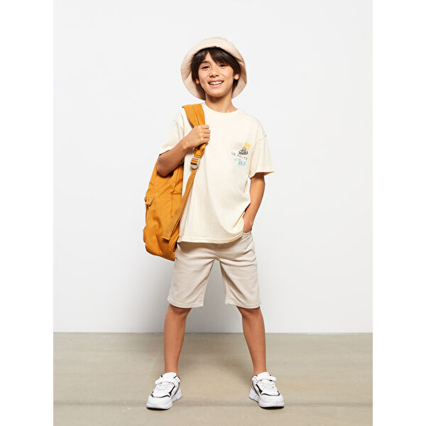 Basic Pamuklu Erkek Çocuk Şort