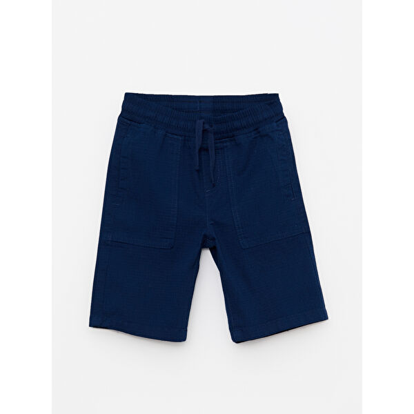 Beli Lastikli Basic Erkek Çocuk Şort