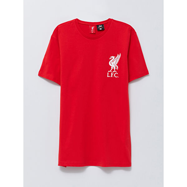 LCW SPORTS Bisiklet Yaka Kısa Kollu Liverpool Baskılı Erkek Taraftar Tişört LCW SPORTS Bisiklet Yaka Kısa Kollu Liverpool Baskılı Erkek Taraftar Tişört