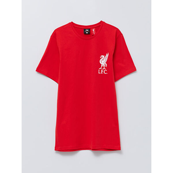 LCW SPORTS Bisiklet Yaka Kısa Kollu Liverpool Baskılı Erkek Taraftar Tişört LCW SPORTS Bisiklet Yaka Kısa Kollu Liverpool Baskılı Erkek Taraftar Tişört