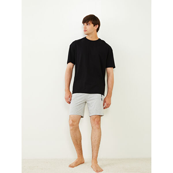 Standart Kalıp Erkek Pijama Alt Şort