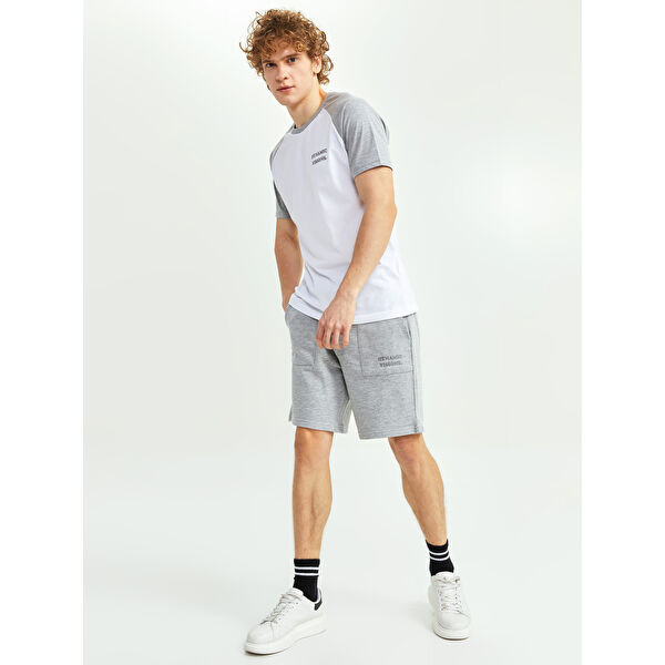 XSIDE Standart Kalıp Örme Erkek Şort