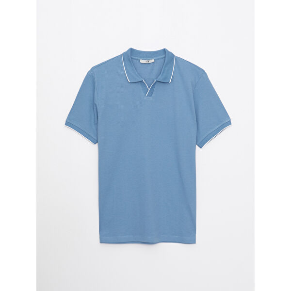 LCW VISION Resort Yaka Kısa Kollu Erkek Tişört