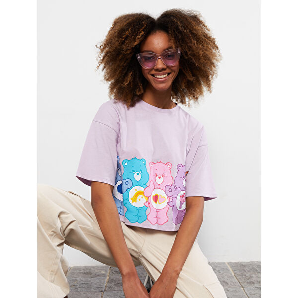 LCW CASUAL Bisiklet Yaka Care Bears Baskılı Kısa Kollu Pamuklu Kadın Tişört LCW CASUAL Bisiklet Yaka Care Bears Baskılı Kısa Kollu Pamuklu Kadın Tişört