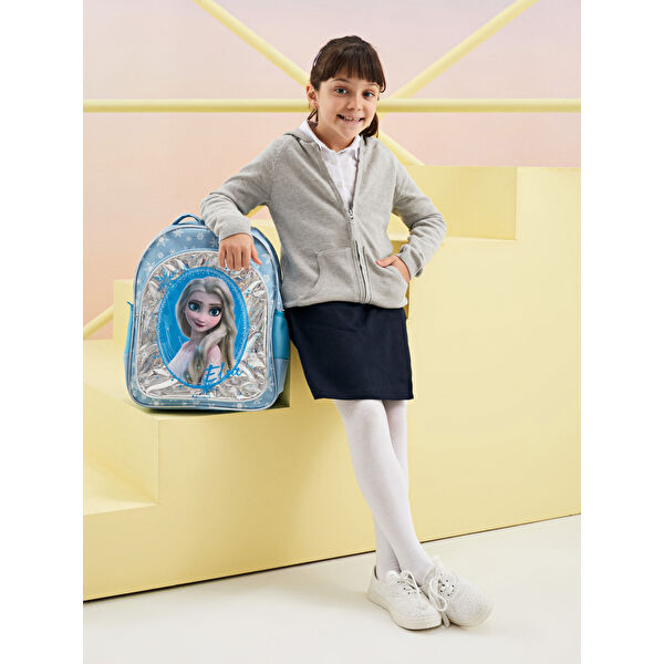 Beli Lastikli Basic Gabardin Kız Çocuk Şort Etek