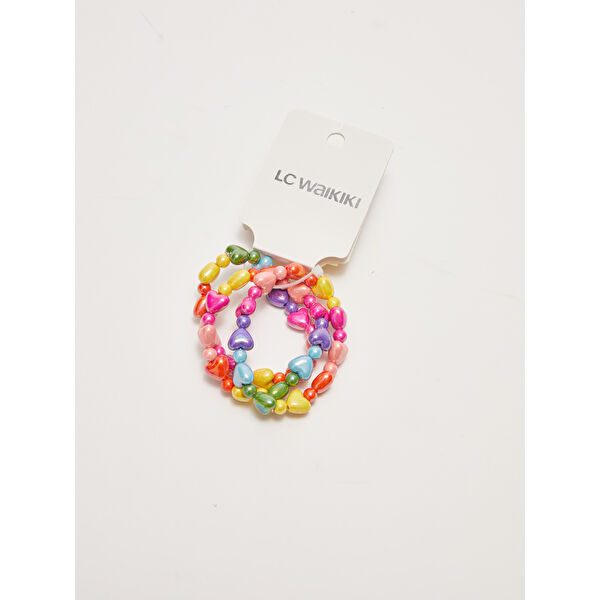 Kalpli Kız Çocuk Bileklik 3'lü