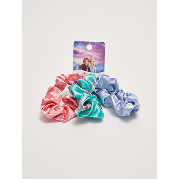 Frozen Lisanslı Lastikli Kız Çocuk Saç Tokası 3'lü