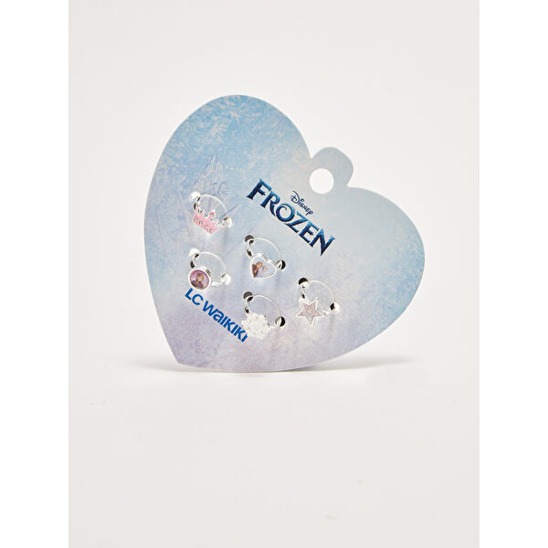 Frozen Lisanslı Kız Çocuk Yüzük Seti 5'li