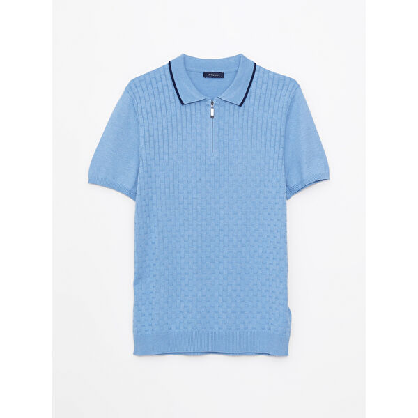 LCW CLASSIC Polo Yaka Kısa Kollu Erkek Triko Kazak LCW CLASSIC Polo Yaka Kısa Kollu Erkek Triko Kazak