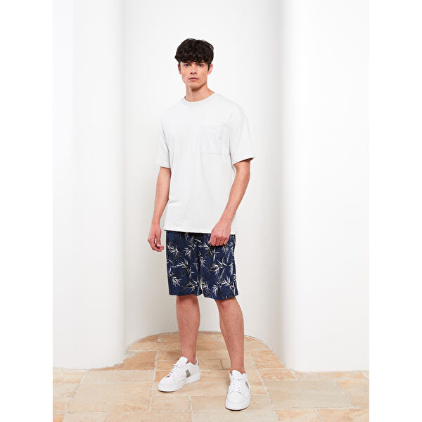 LCW CASUAL Slim Fit Desenli Erkek Şort LCW CASUAL Slim Fit Desenli Erkek Şort