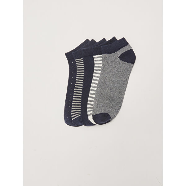 Desenli Erkek Patik Çorap 5'li