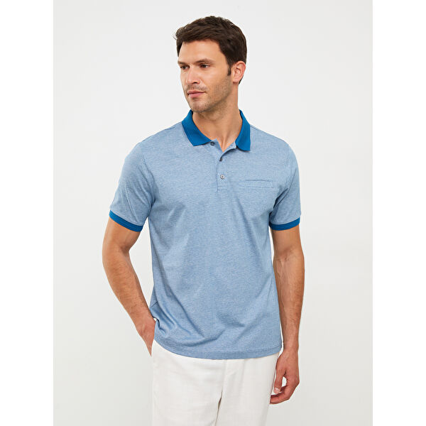 LCW CLASSIC Polo Yaka Kısa Kollu Erkek Merserize Tişört LCW CLASSIC Polo Yaka Kısa Kollu Erkek Merserize Tişört
