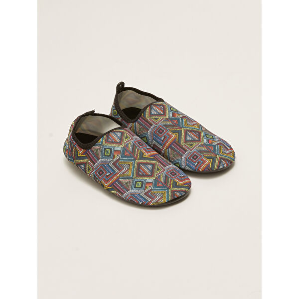 Desenli Kadın Deniz Ayakkabısı