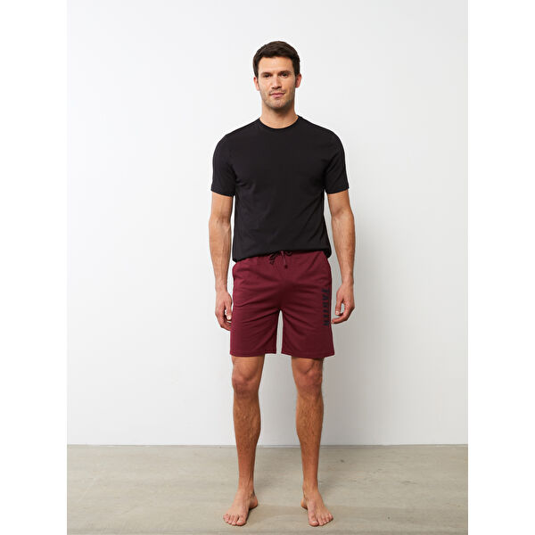 Slim Fit Erkek Pijama Alt Şort