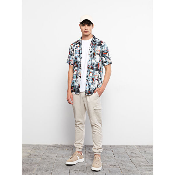 LCW CASUAL Slim Fit Gabardin Erkek Jogger Pantolon