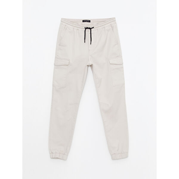 LCW CASUAL Slim Fit Gabardin Erkek Jogger Pantolon