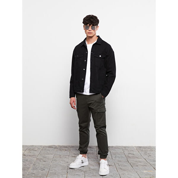 LCW CASUAL Slim Fit Gabardin Erkek Jogger Pantolon