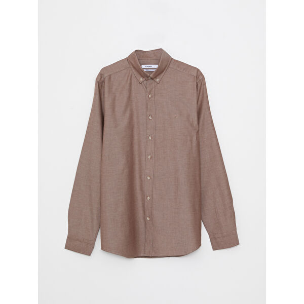 Regular Fit Uzun Kollu Oxford Erkek Gömlek Regular Fit Uzun Kollu Oxford Erkek Gömlek