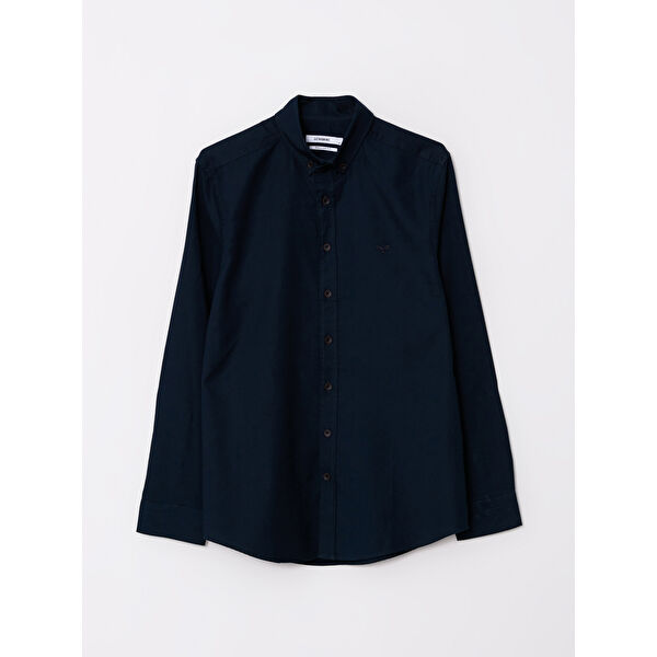 Regular Fit Uzun Kollu Oxford Erkek Gömlek Regular Fit Uzun Kollu Oxford Erkek Gömlek