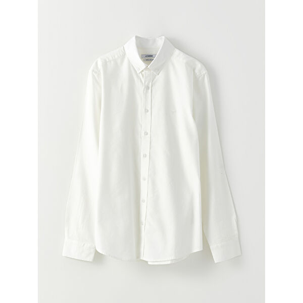 Regular Fit Uzun Kollu Oxford Erkek Gömlek Regular Fit Uzun Kollu Oxford Erkek Gömlek
