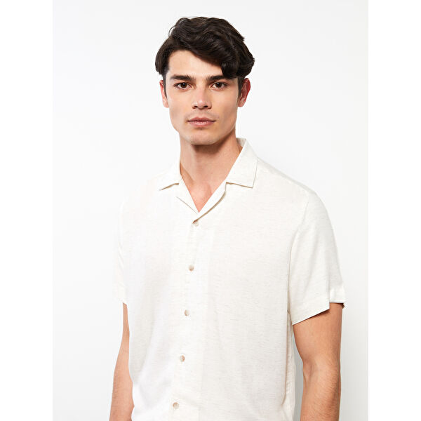 LCW CLASSIC Regular Fit Kısa Kollu Erkek Gömlek