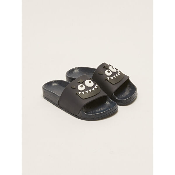 Patch Detaylı Erkek Çocuk Terlik Patch Detaylı Erkek Çocuk Terlik