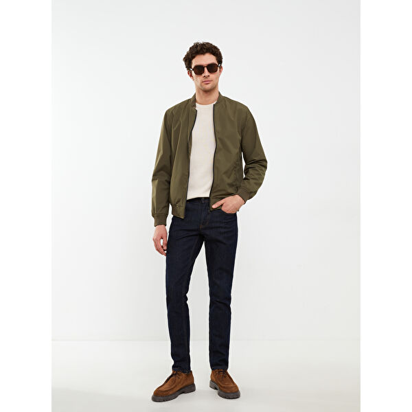 LCW CLASSIC Standart Kalıp Kolej Yaka Erkek Bomber Mont LCW CLASSIC Standart Kalıp Kolej Yaka Erkek Bomber Mont