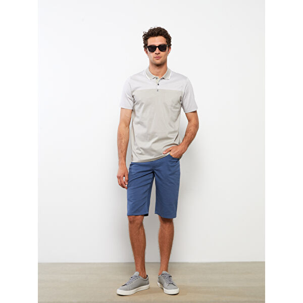 LCW CLASSIC Polo Yaka Kısa Kollu Çizgili Penye Erkek Tişört LCW CLASSIC Polo Yaka Kısa Kollu Çizgili Penye Erkek Tişört