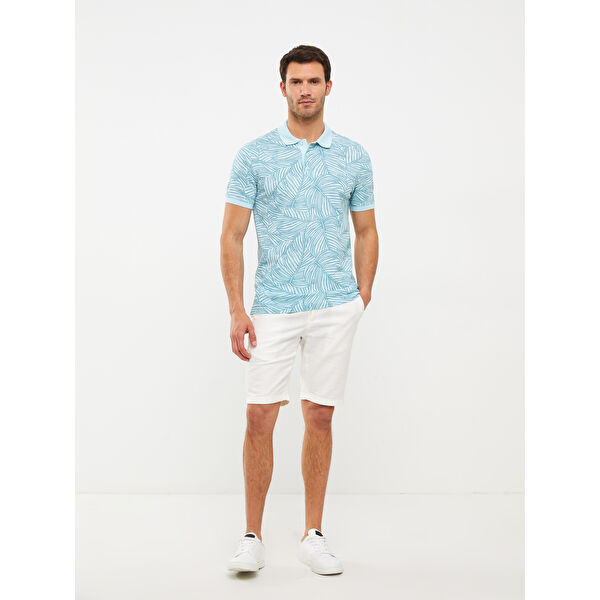 LCW CLASSIC Polo Yaka Kısa Kollu Desenli Erkek Tişört LCW CLASSIC Polo Yaka Kısa Kollu Desenli Erkek Tişört