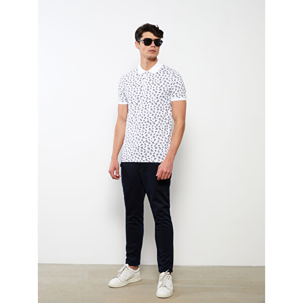 LCW CLASSIC Polo Yaka Kısa Kollu Desenli Erkek Tişört LCW CLASSIC Polo Yaka Kısa Kollu Desenli Erkek Tişört