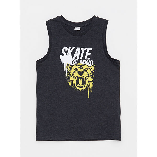 Bisiklet Yaka Güneşte Renk Değiştiren Baskılı Erkek Çocuk Atlet Bisiklet Yaka Güneşte Renk Değiştiren Baskılı Erkek Çocuk Atlet