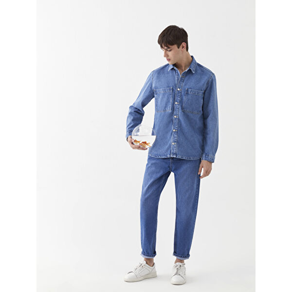 710 Bol Fit Erkek Sürdürülebilir Jean Pantolon