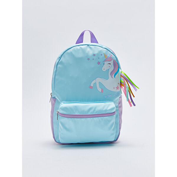 Baskılı Kız Çocuk Sırt Çantası