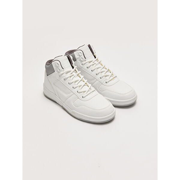 Bağcıklı Erkek Bilek Boy Spor Ayakkabı