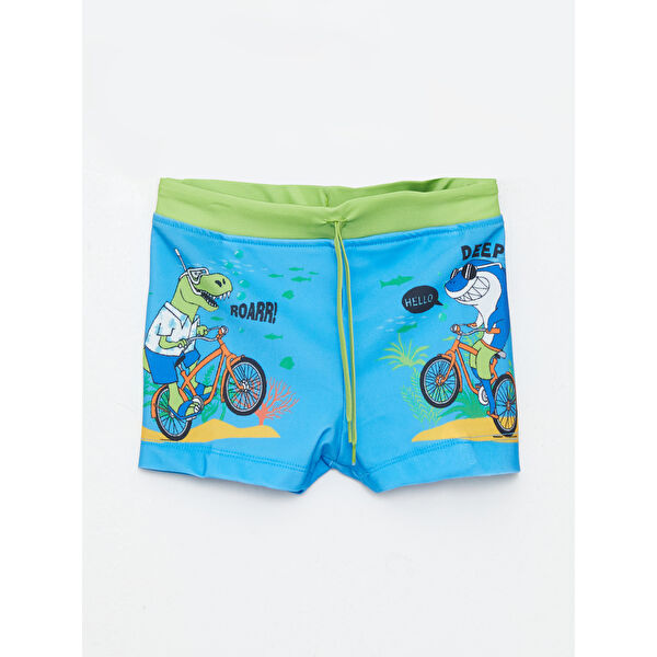 Baskılı Hızlı Kuruyan Erkek Çocuk Boxer Mayo