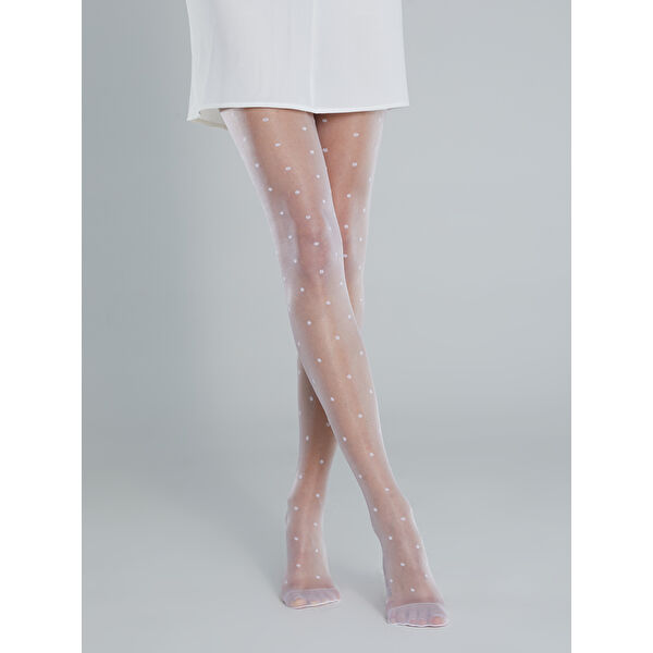 LCW DREAM 15 Denye Puantiyeli Kadın Külotlu Çorap