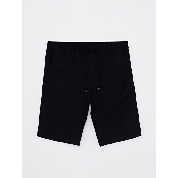 LCW VISION Slim Fit Dokulu Erkek Şort