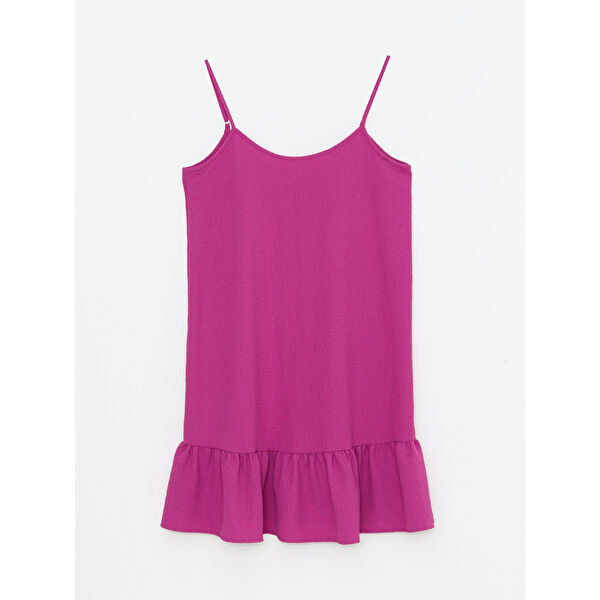 LCW VISION U Yaka Düz Askılı A Kesim Kadın Elbise LCW VISION U Yaka Düz Askılı A Kesim Kadın Elbise