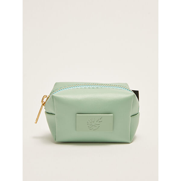 Deri Görünümlü Kadın Makyaj Çantası Deri Görünümlü Kadın Makyaj Çantası