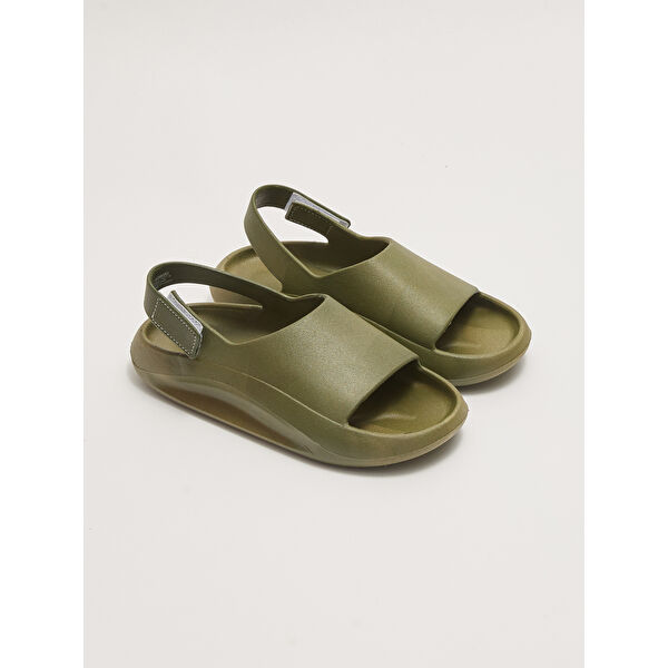 Tek Bantlı Cırt Cırtlı Erkek Çocuk Sandalet