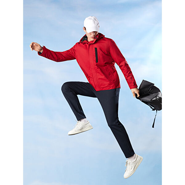 SOUTHBLUE Standart Kalıp Kapüşonlu Erkek Mont