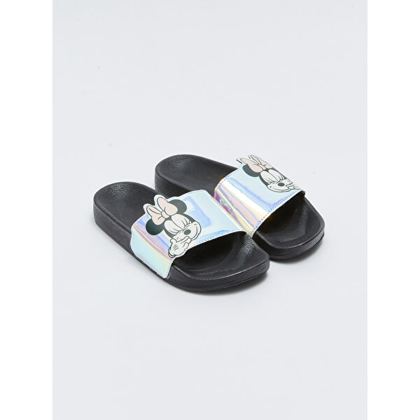 Minnie Mouse Lisanslı Tek Bantlı Kız Çocuk Terlik